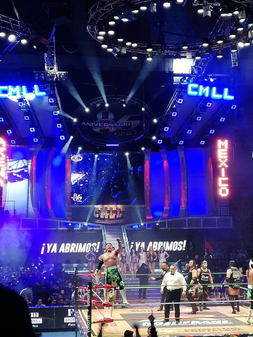 STEEL PRODUCCIONES en el 85 Aniversario del CMLL de la mano de CHAUVET ...